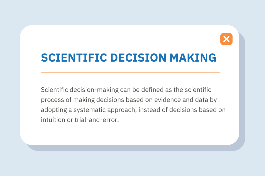 Scientific Decision Making: How to Learn from the Best